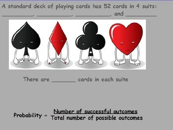 Probability Lesson - Deck of Cards Part 1 – Engaging Einsteins