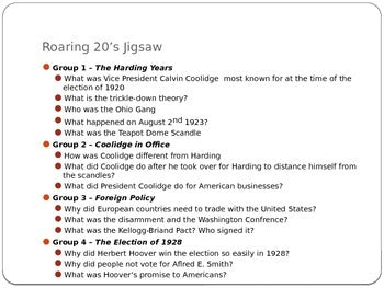 Roaring 20's PowerPoint Lesson – Engaging Einsteins